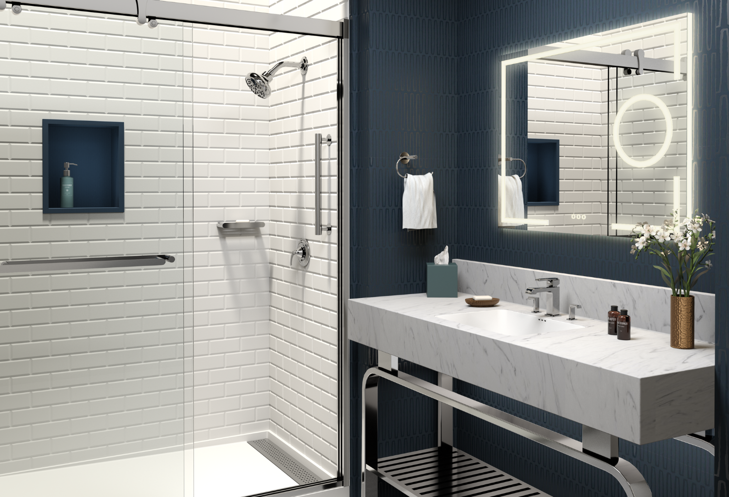 ShowerLuxe™ Shower Doors - WingIts